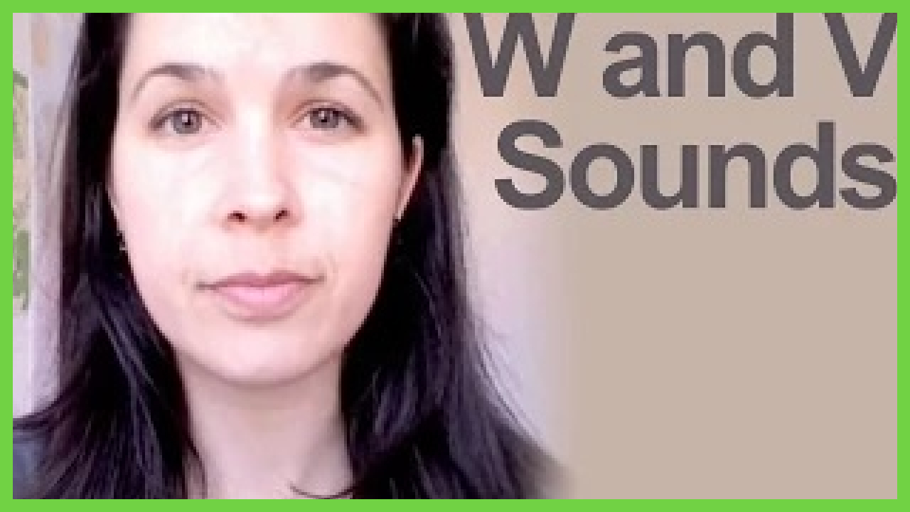 Mixing Up the V and W Sounds - English Sounds - Rachel's English
