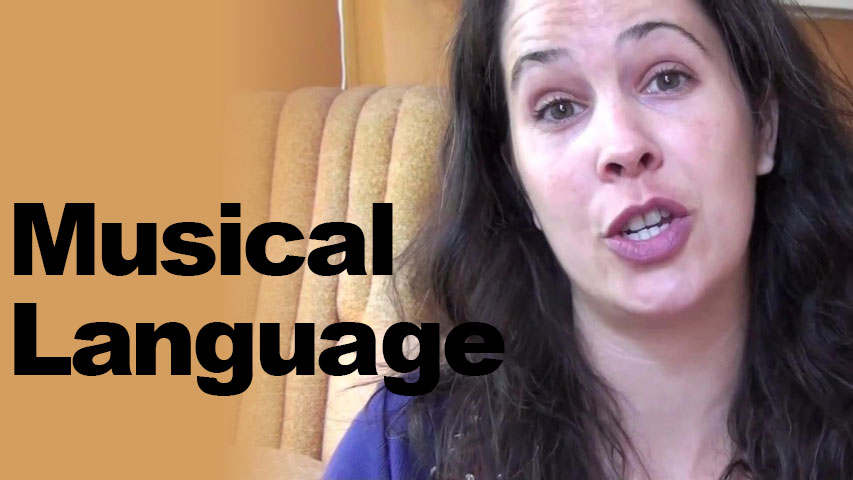 Musical Language - Rachel's English