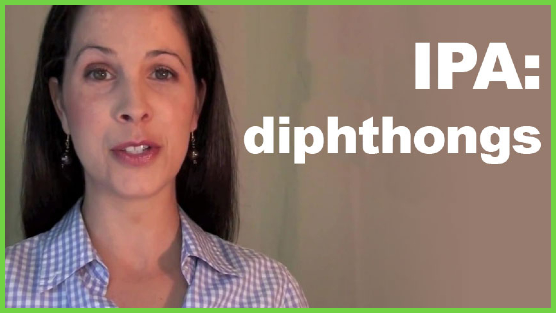 Diphthongs - IPA - Pronunciation - International Phonetic Alphabet ...