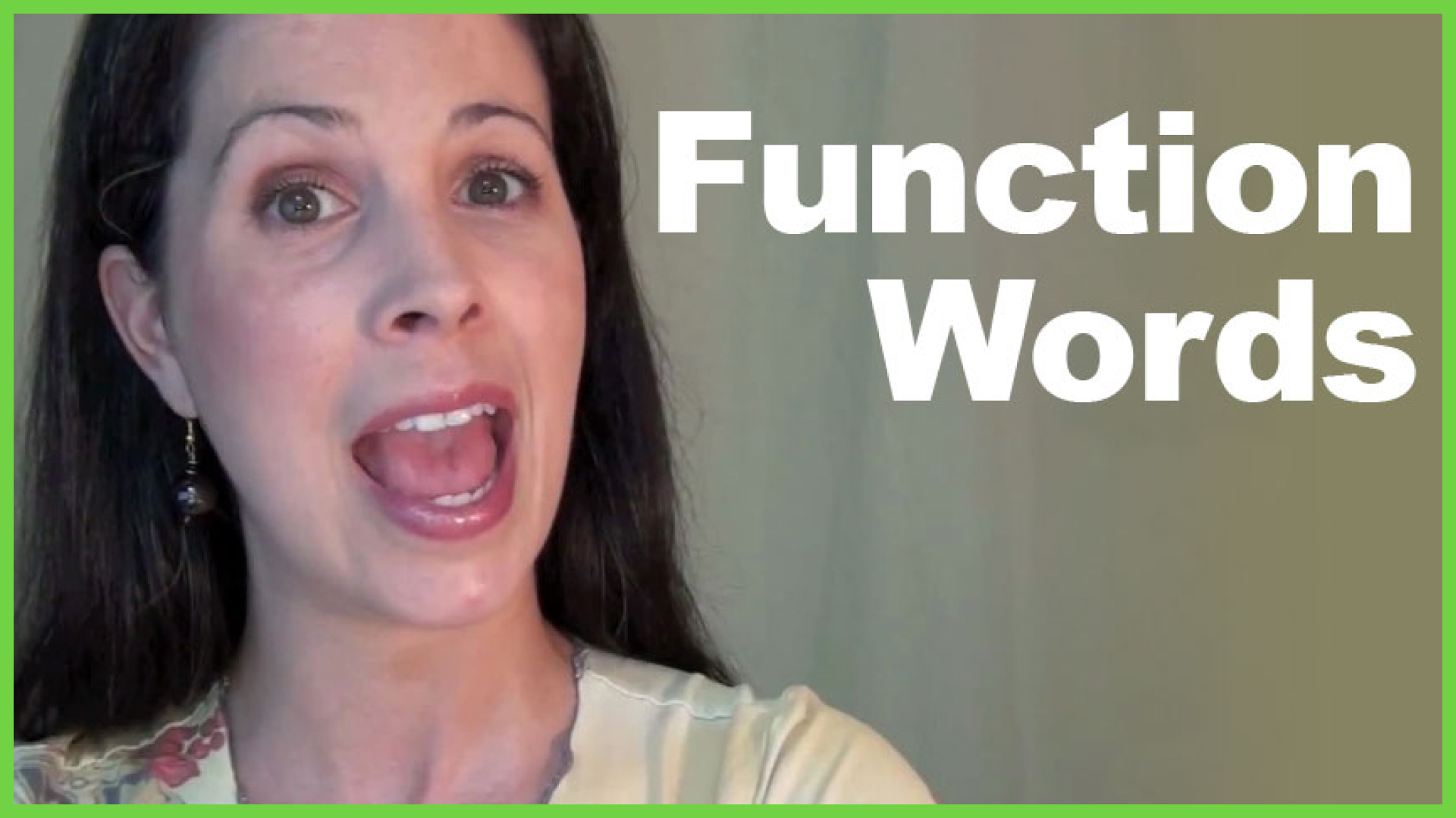 Function Words - Pronunciation + Intonation/Word Stress - Rachel's English