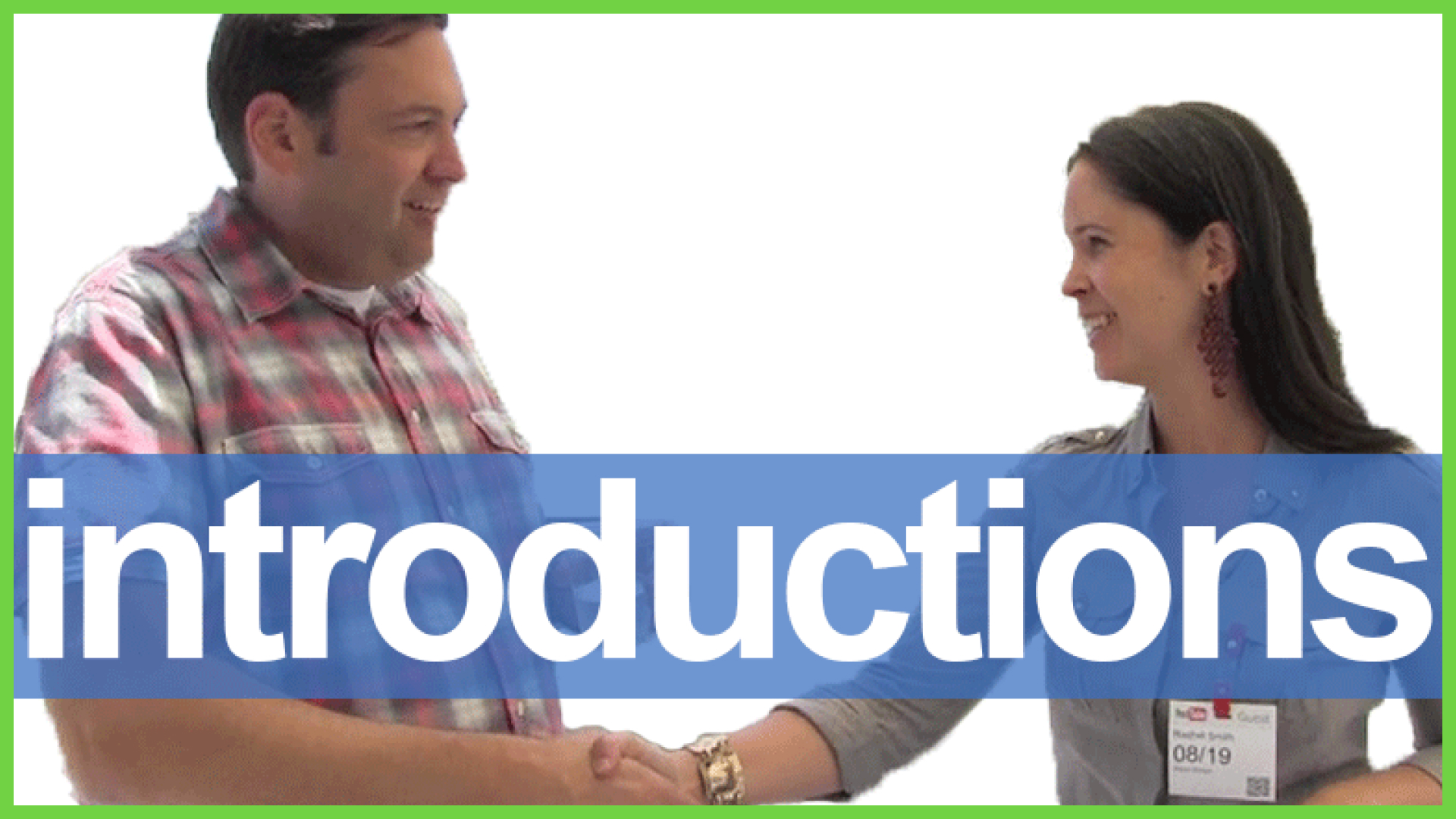 How to Introduce Yourself - Rachel's English