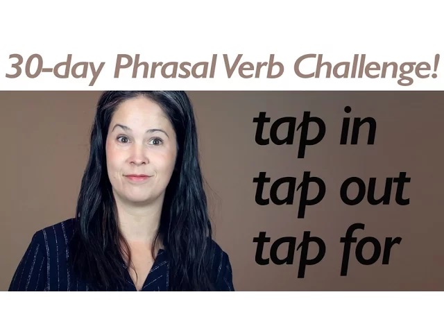 Phrasal Verb TAP