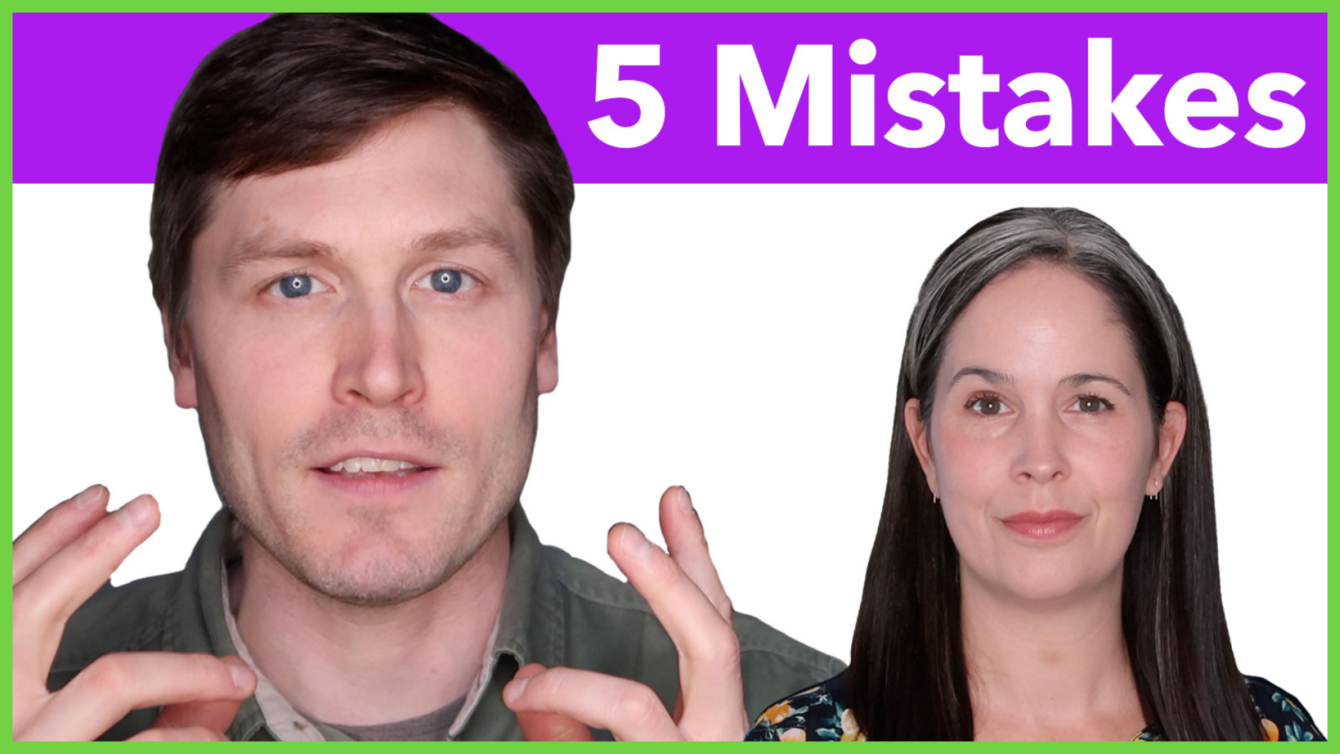 5 Common Mistakes in ENGLISH SPEAKING and How to FIX Them | English Lesson