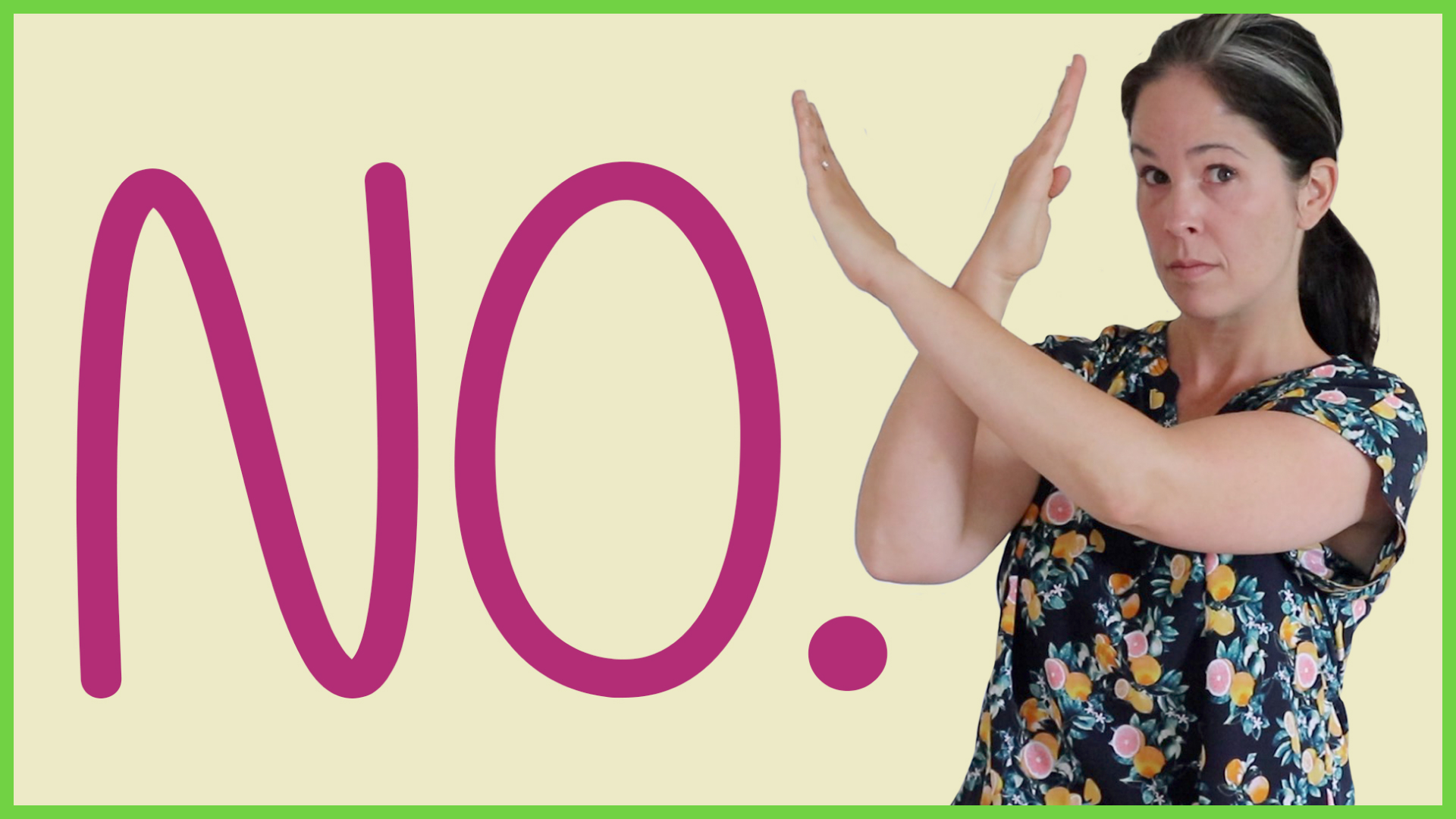 10 ways to say “NO” in American English