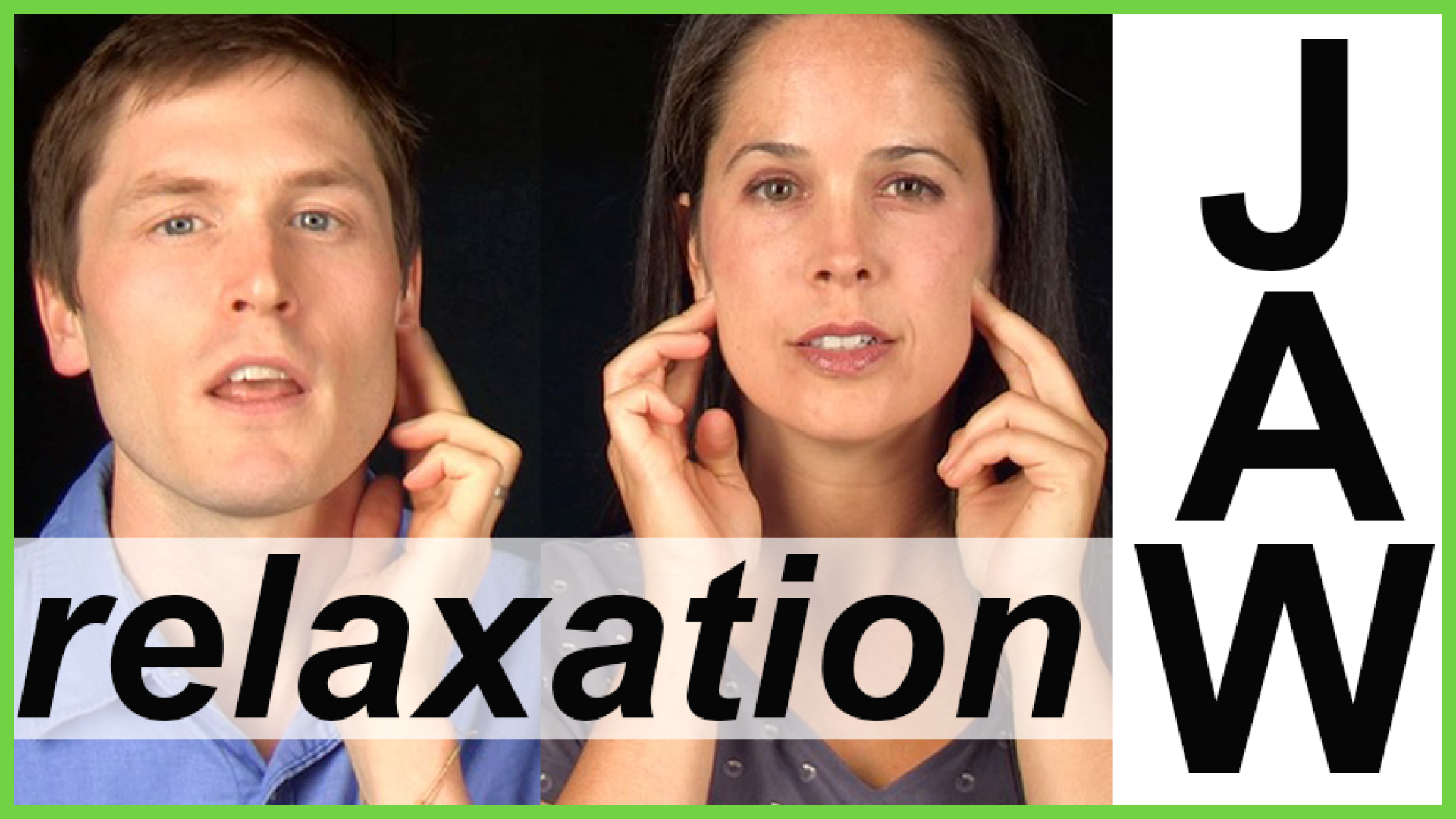 JAW RELAXATION EXERCISES - Vocal Exercises - Rachel's English